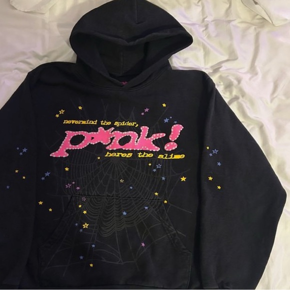 Spider | Sweaters | Spider Hoodie Black Small In Mens | Poshmark